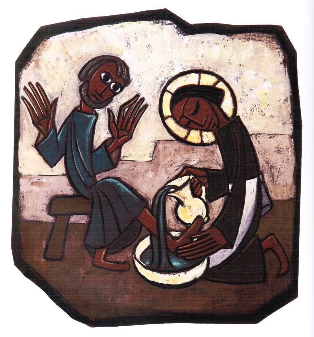 Jesus washing Peter’s feet « Ten Thousand Places